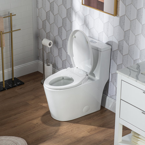 Casta Diva Elongated Non Electric Bidet Seat For Existing Toilets Slow